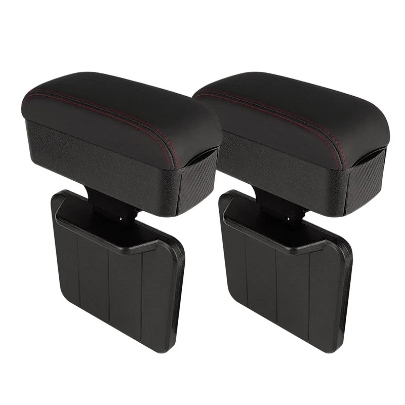 Seametal Car Armrest Box Organizer Adjustable Height Elbow Rest Pad ...