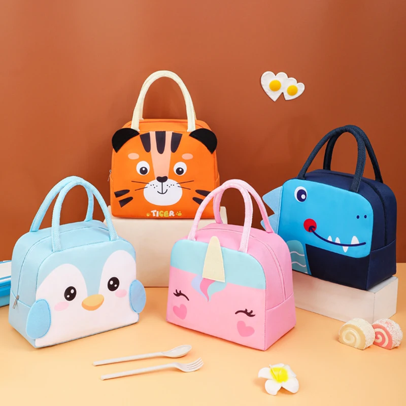 Lunch-Bag-Cartoon-Animal-Stereo-3D-Storage-Bags-For-Children-Outdoor ...