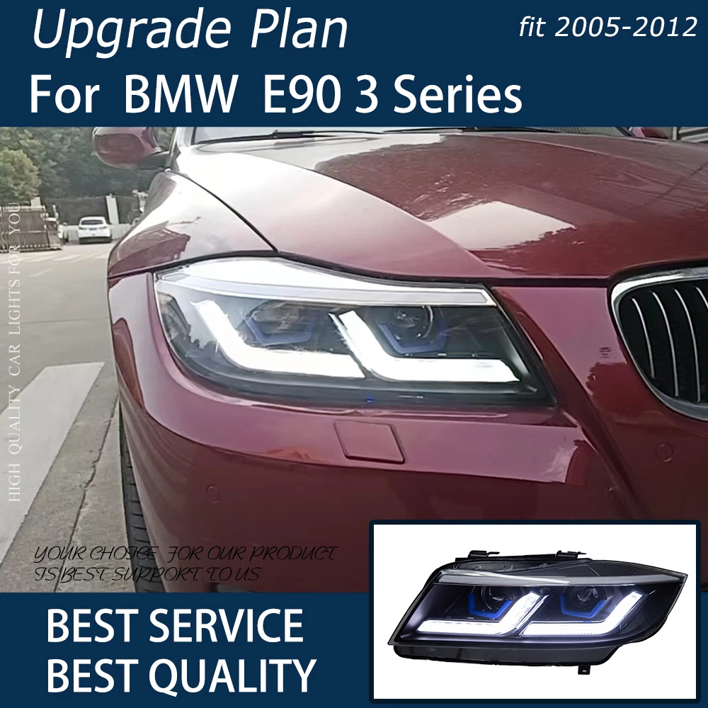 Car-Lights-for-BMW-E90-3-Series-2005-2012-LED-Auto-Headlight-Assembly ...
