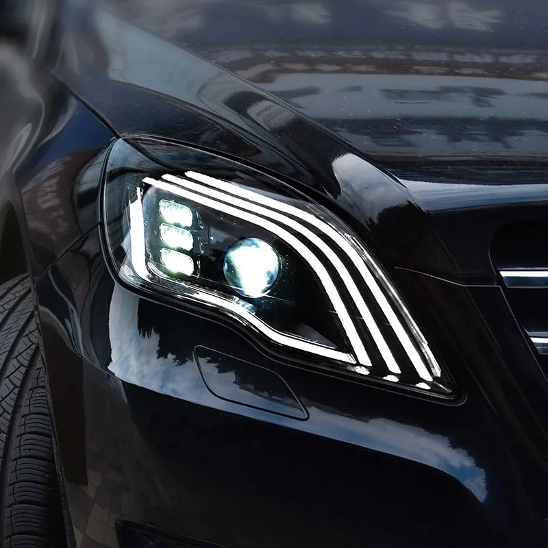 Car Lights for BENZ W251 LED Headlight Projector Lens 2010-2017 W251 R ...