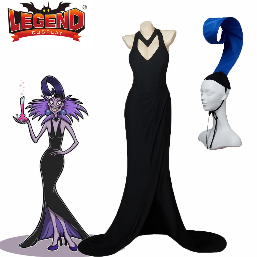 Disfraz de villano Yzma para mujer, disfraz de Cosplay de Yzma ...