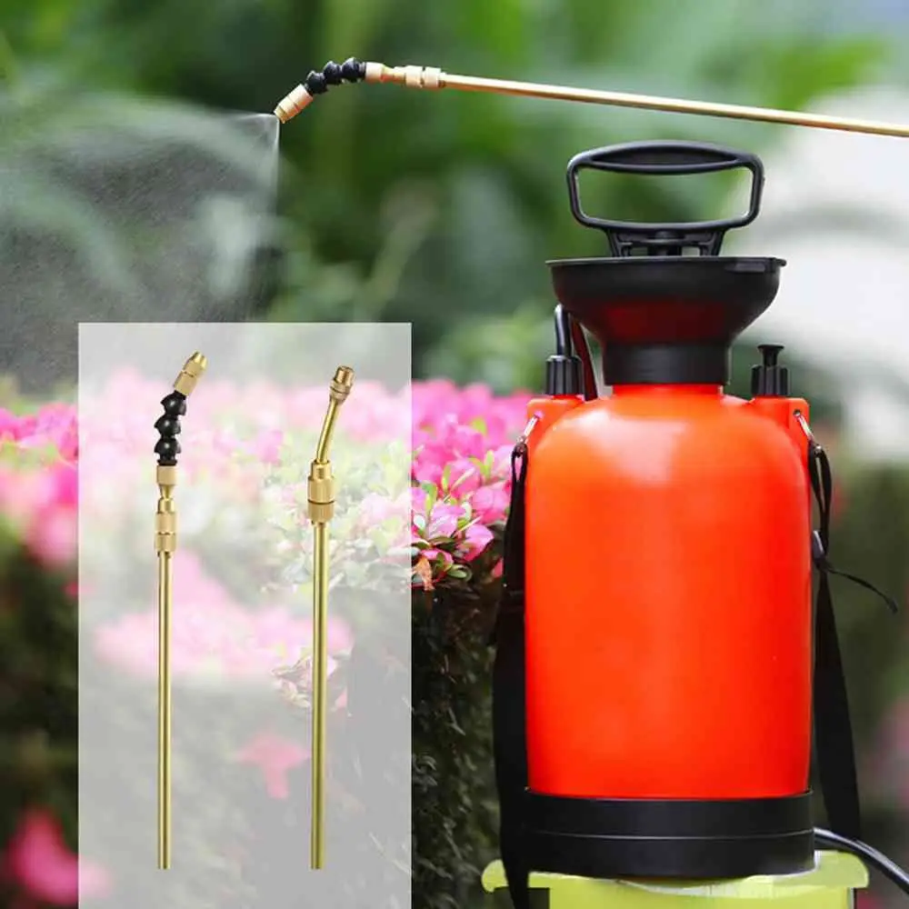 농업 분무기 노즐 신축성 텔레스코픽 막대 Diy 길이 스테인레스 스틸 텔레스코픽 지팡이 급수 키트 일일 도구 농업 분무기 노즐