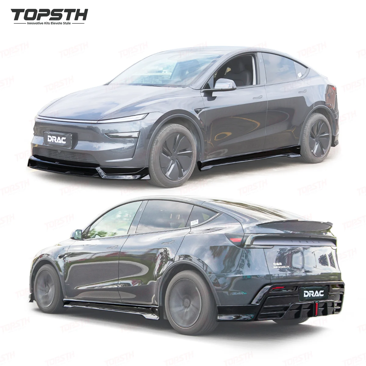 DRAC Style ABS Sport Body Kit for Tesla Model Y 2025+: Real-World ...