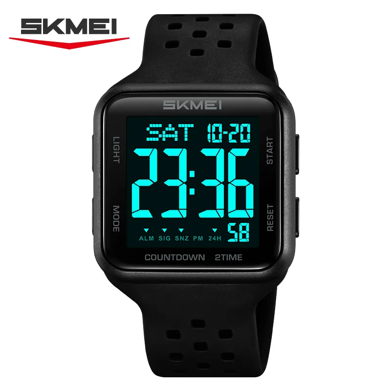 SKMEI 2440 Men Watch Shockproof Waterproof Countdown Man Wristwatch ...
