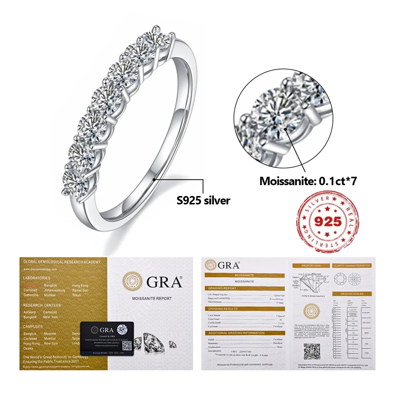Mozambique-Diamond-Ring-With-S925-Sterling-Silver-D-Grade-Clarity-VVS1-Hardness-Verified-by ...