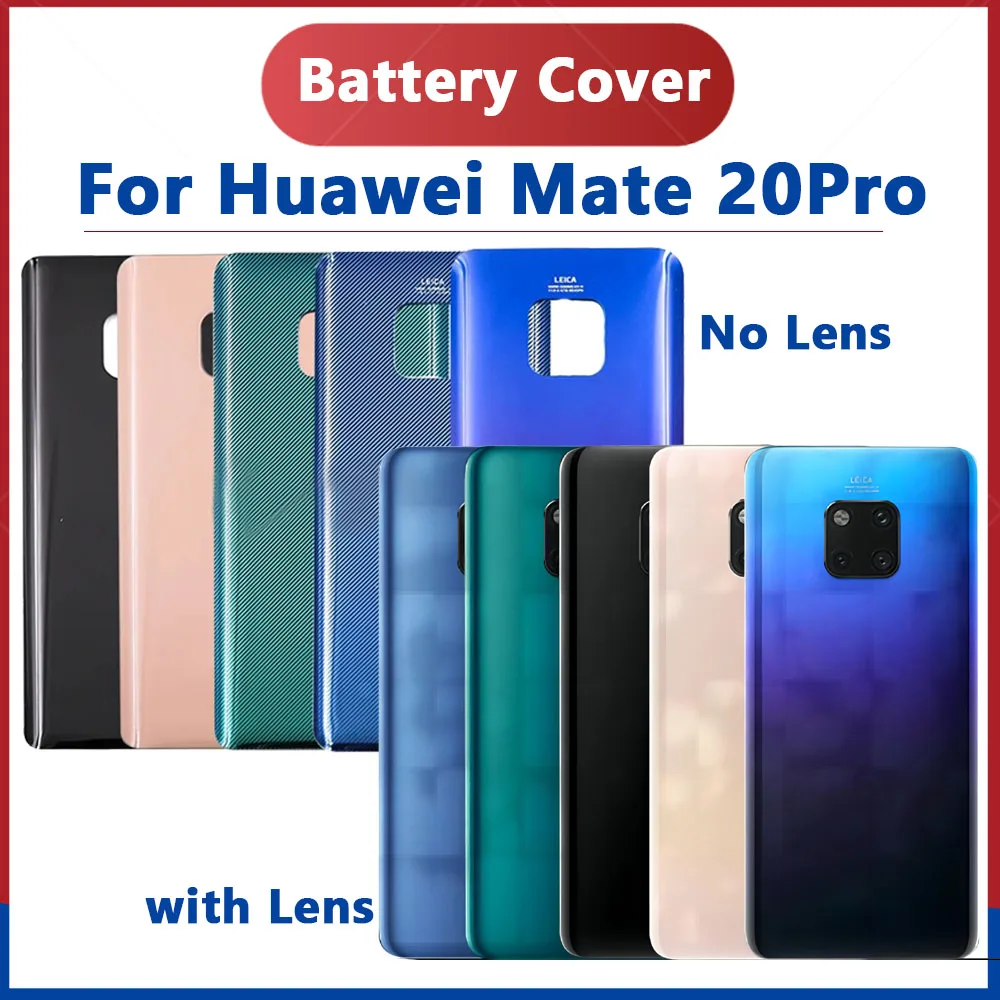 Original-New-Back-Glass-For-Huawei-Mate-20-Pro-Back-Battery-Cover-Panel ...