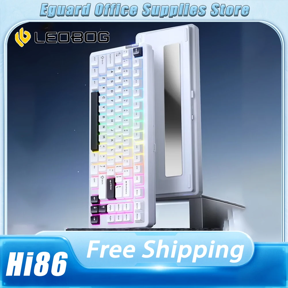 Leobog-Hi86-Mechanical-Keyboard-Aluminium-Alloy-Three-Mode-Wireless ...