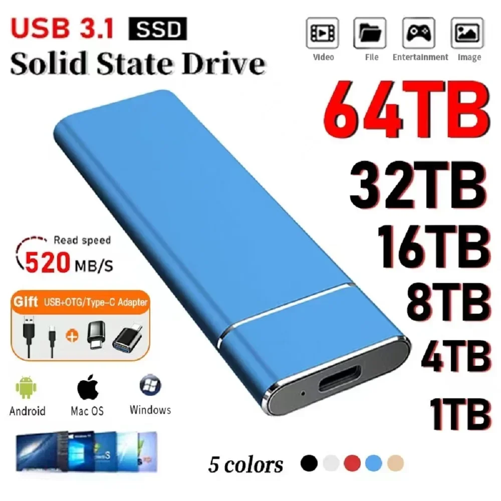 High-speed-Mobile-Solid-State-Drive-1TB-External-Hard-Disk-SSD-2TB ...