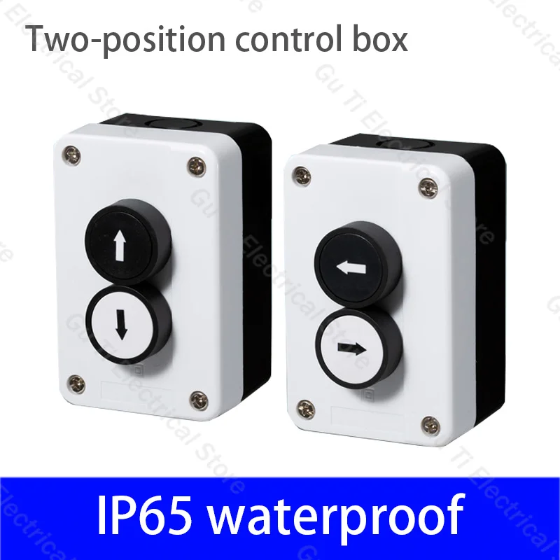 Two-position-button-box-with-arrow-indicating-flat-button-two-hole ...