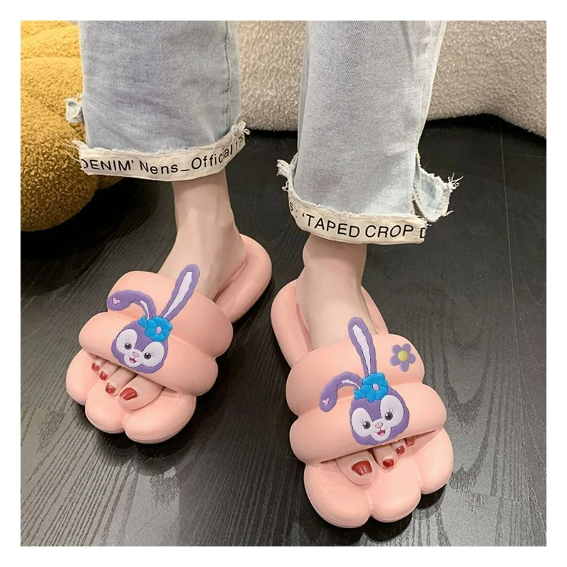 Disney-Summer-Slippers-Female-Cute-Cartoon-StellaLou-Lotso-Fashion-Home ...
