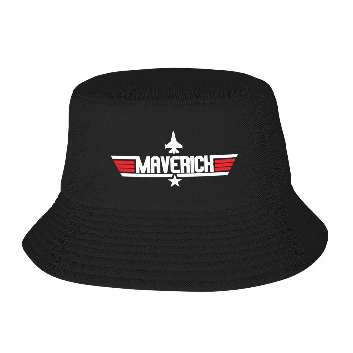 Custom-Maverick-Top-Gun-Bucket-Hat-for-Women-Men-Printed-Tom-Cruise ...