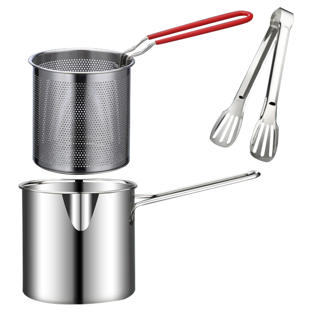 1200ML-Chicken-Fried-Pot-with-Strainer-Basket-Portable-Cooking-Pot-304 ...