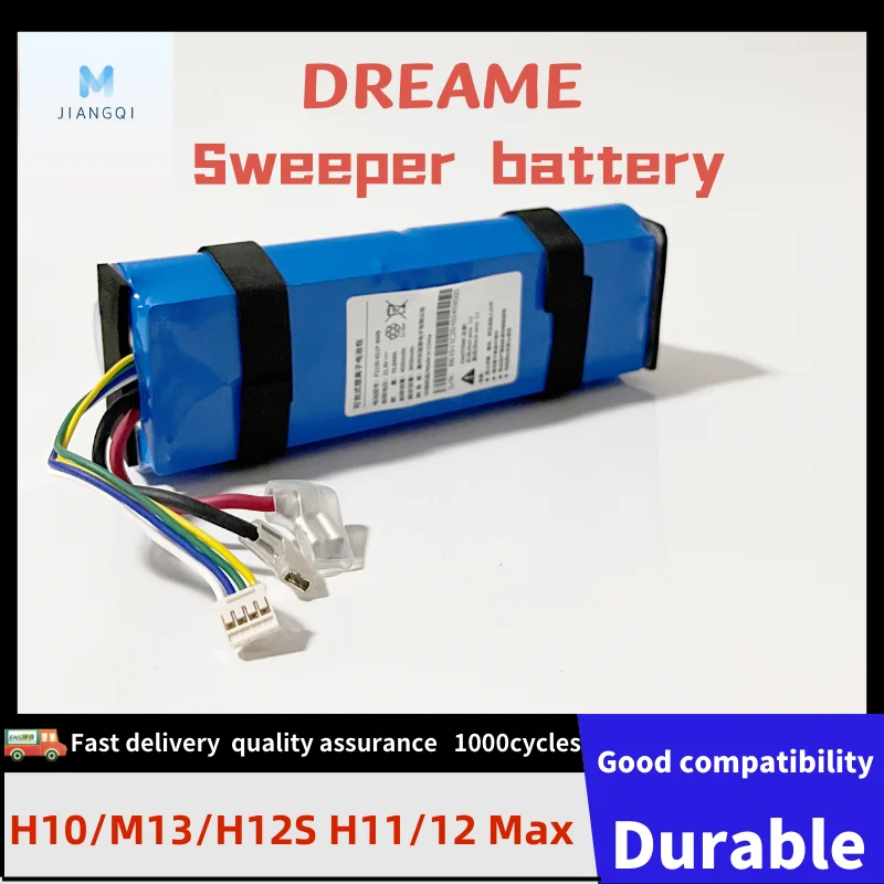 100% New Original DREAME washing machine battery large capacity lithium ...
