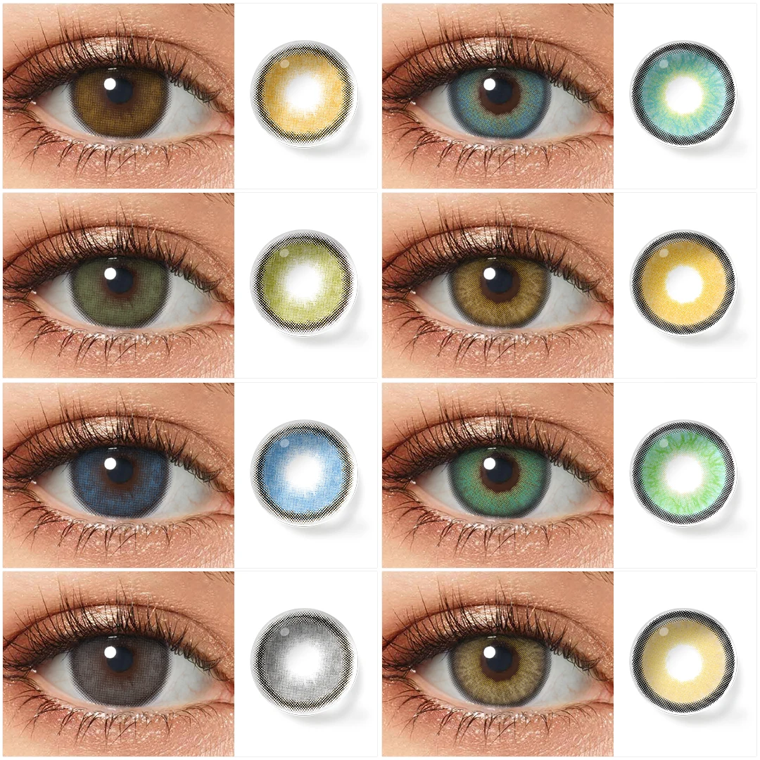 Lentilles-de-Contact-de-couleur-verte-lentilles-de-Contact-color-es ...