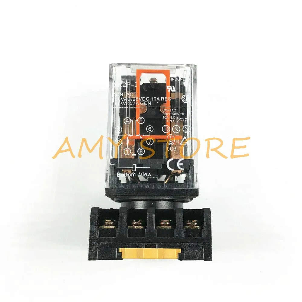 Business & Industrial Electrical Equipment & Supplies Relay OMRON MK2P-I MK2P AC 12V 12VAC COIL ...