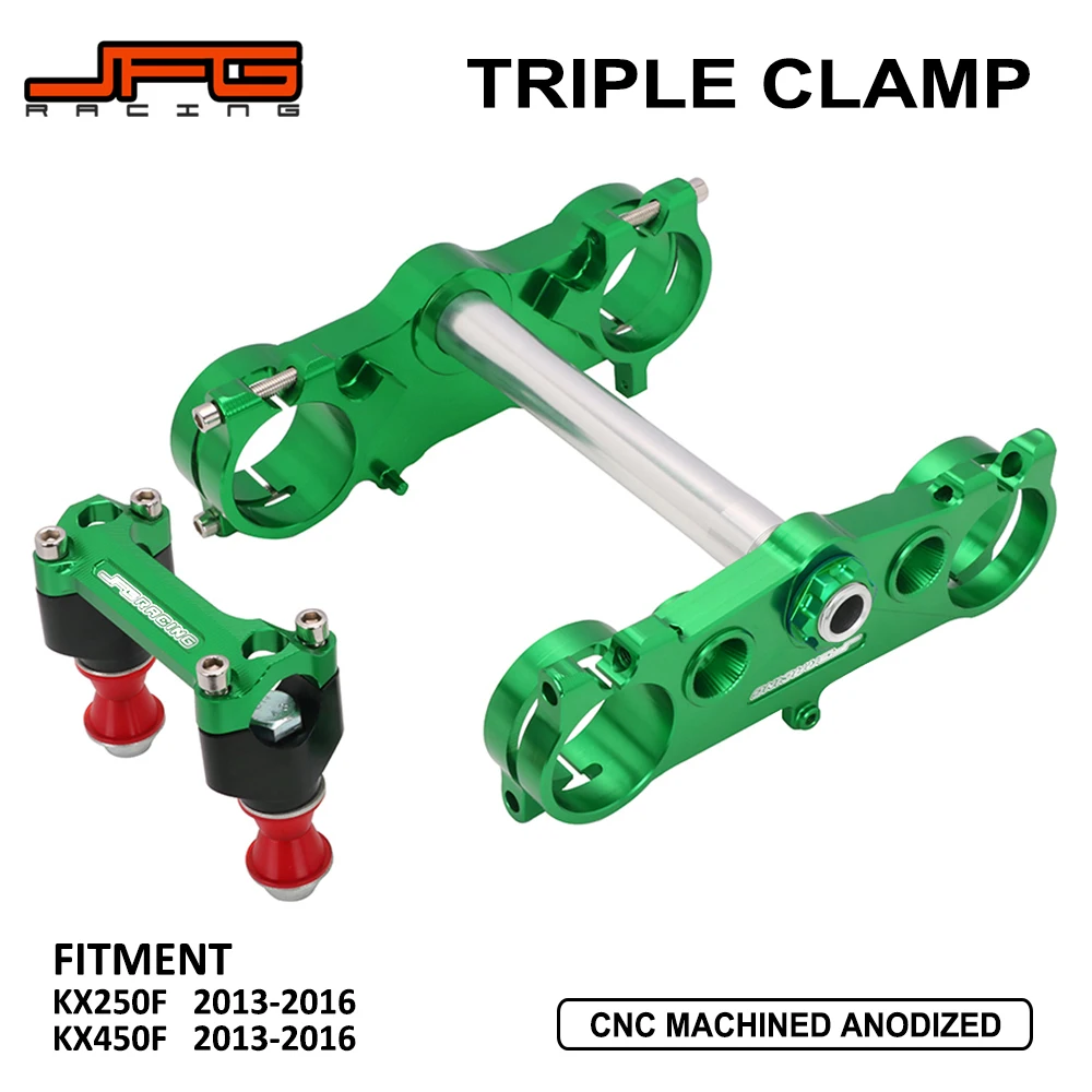 Motorcycle-CNC-Triple-Tree-Clamps-Steering-Stem-And-Bar-Mount-For ...