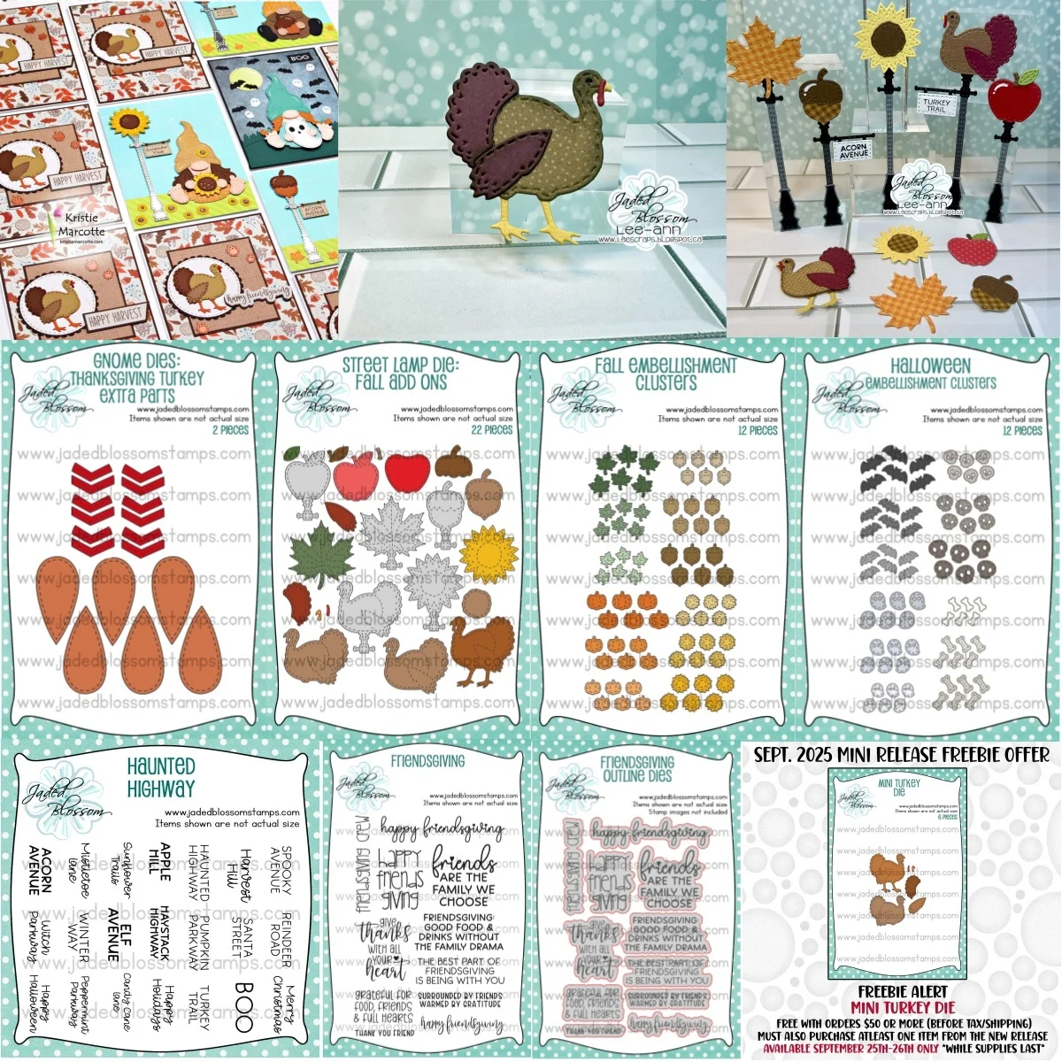 Sunflower Turkey Hazelnut Letter Metal Cutting Dies Stamps Stencil For ...
