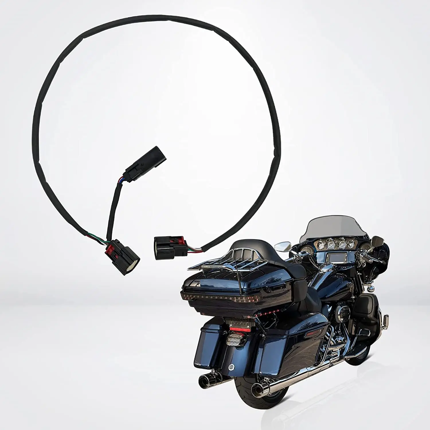 Quick-Disconnect-Wiring-Harness-for-Harley-Davidson-Tour-Pak-2014-2022 ...