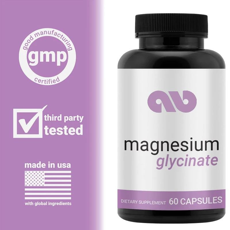 Magnesium Glycine 1000mg - Pure Magnesium Supplement - Chelated Maximum ...