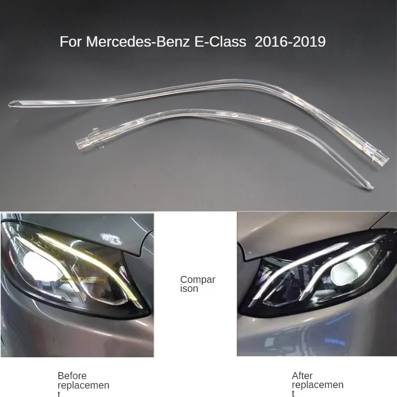 For-Mercedes-Benz-E-Class-W213-2016-2019-DRL-Light-guide-plate-Light ...