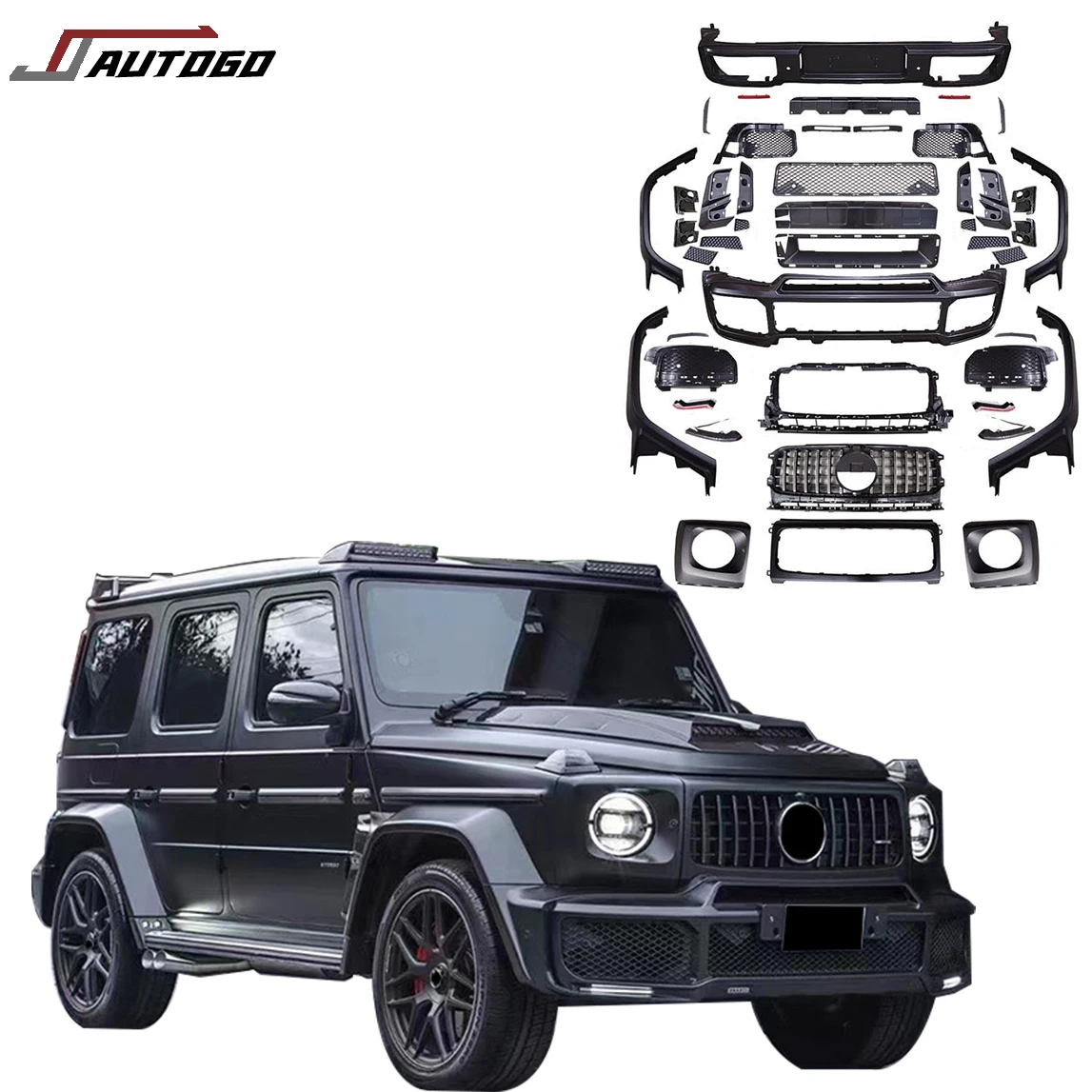 Factory-Hot-Sale-Body-Kit-For-Benz-G-Class-G500-G550-W463A-W464-19-22 ...