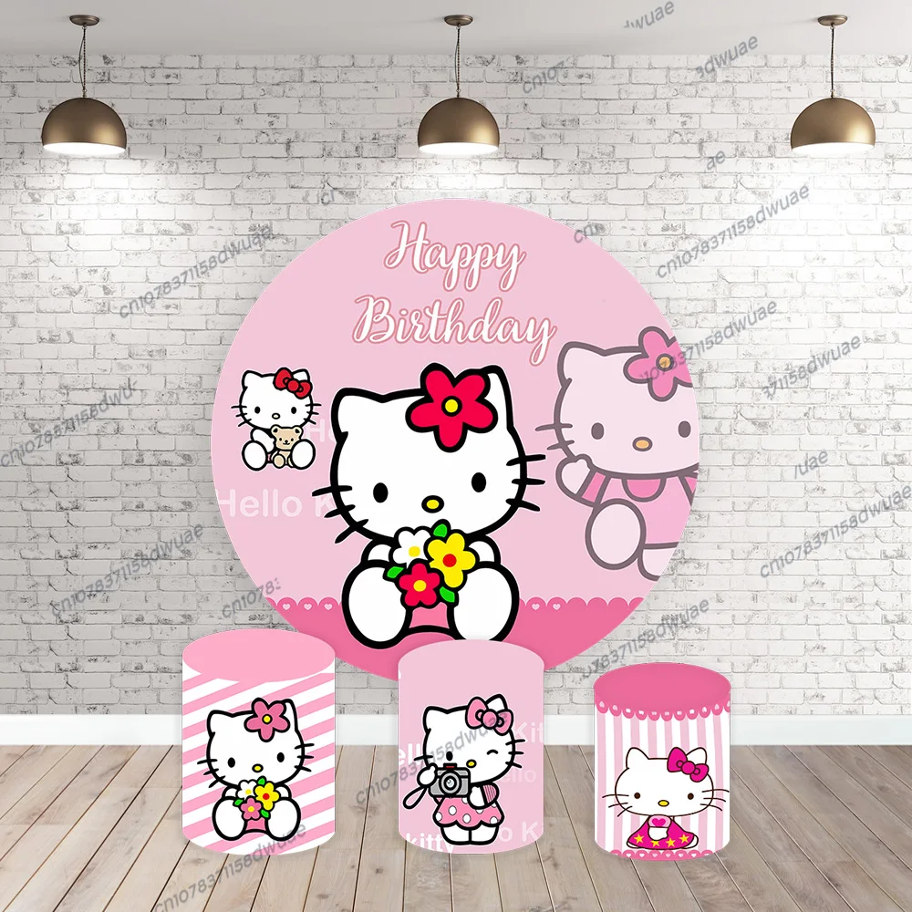 Fondo-fotogr-fico-de-Hello-Kitty-para-cumplea-os-tel-n-de-fondo-rosa ...