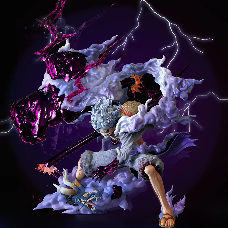 Figura de acción de One Piece, figura de acción de Pvc de 28Cm, God del ...