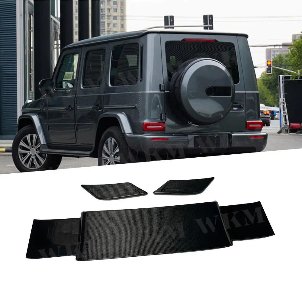 G-Class-Carbon-Fiber-Rear-Roof-Spoiler-Wing-Lid-for-Mercedes-Benz-G ...
