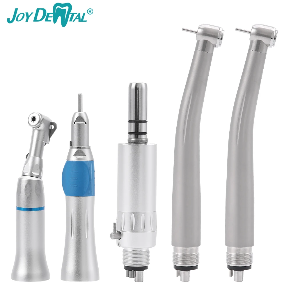 JOY-Kit de piezas de mano dentales de alta y baja velocidad, botón pulsador estándar ...