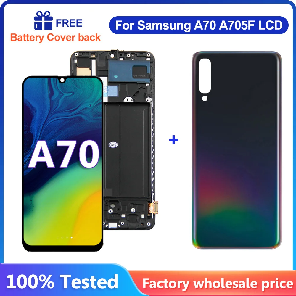 For Samsung Galaxy A70 LCD Display Touch Screen Digitizer Assembly ...
