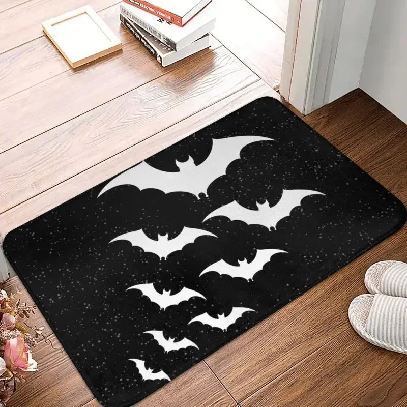Bats-In-The-Night-Doormat-Non-Slip-Entrance-Bathroom-Kitchen-Floor-Door ...