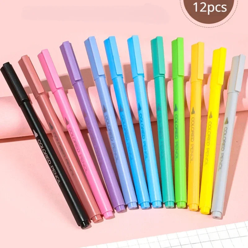 12colors-Eternal-Pencils-HB-Pens-Set-Art-Pens-Children-Drawing-Painting ...