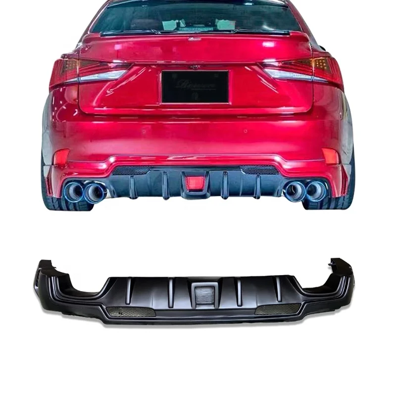 Car-Rear-Lip-For-2014-2016-Lexus-is250-IS300-Rowen-Style-Diffuser-For ...