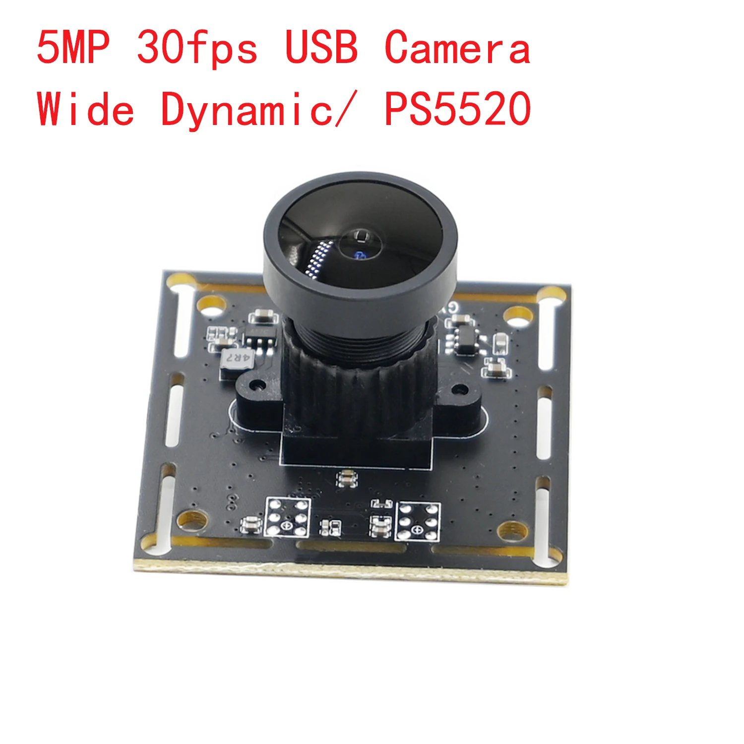 WDR 5MP USB Camera Module, High Dynamic Range Webcam PS5520 ,For Strong ...
