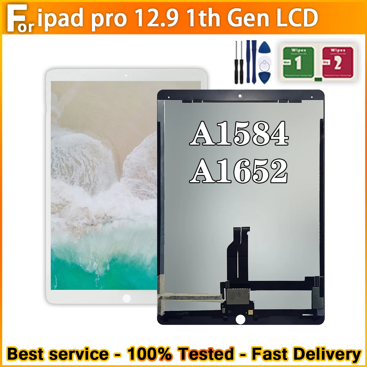 For iPad Pro 12.9" A1584 A1652 LCD Display Touch Screen Replacement For ...