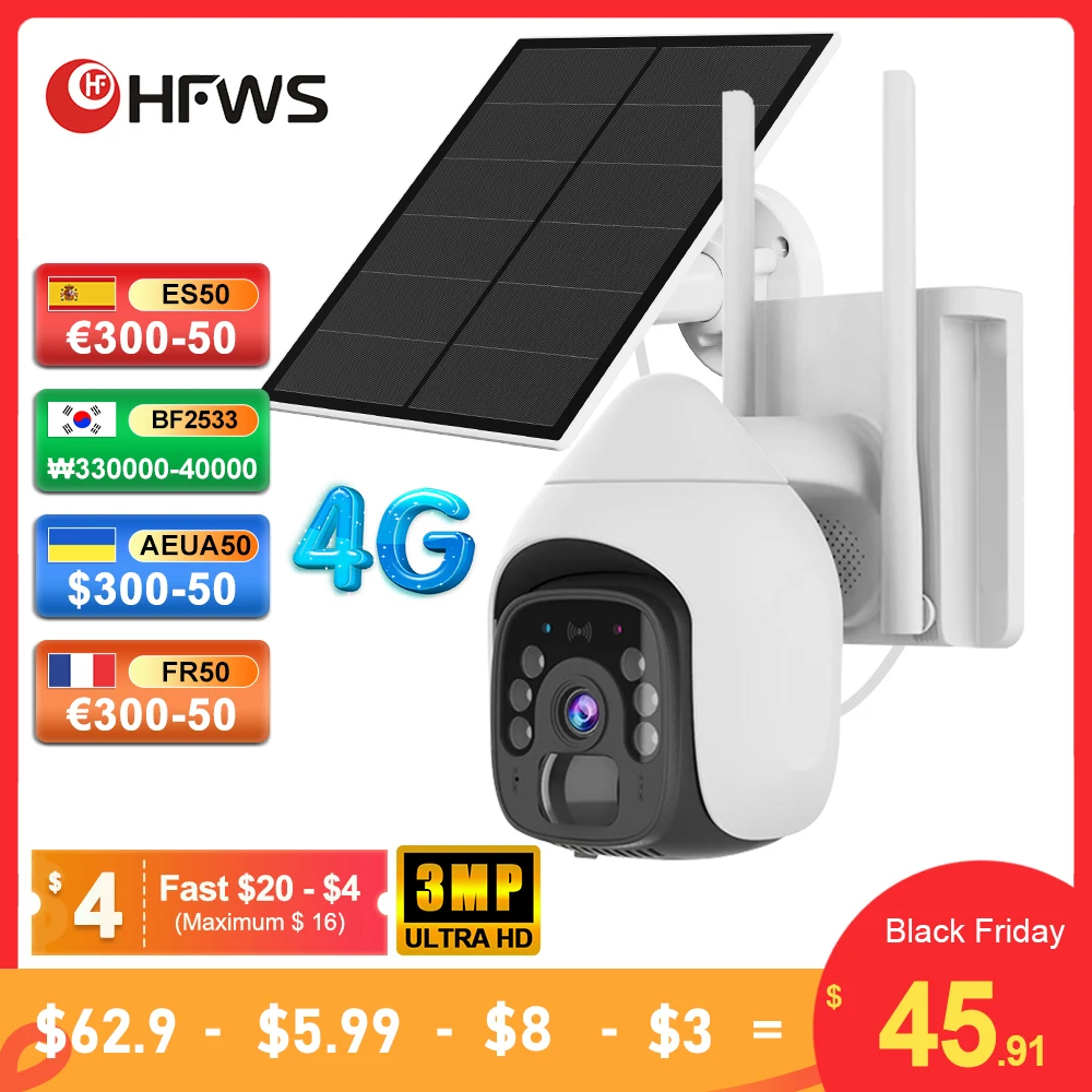 4G-Ptz-Camera-3MP-Battery-Camera-with-5W-Solar-Panels-18000mAh-Battery ...