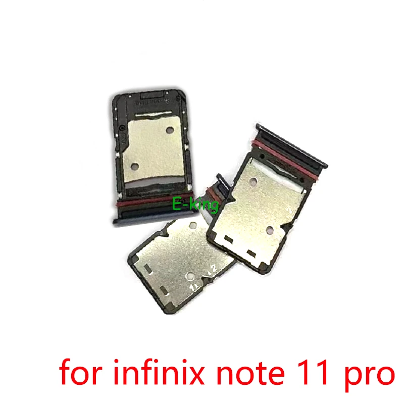 For Infinix Note 11 Pro X697 Sim Card Slot Tray Holder Sim Card Reader ...