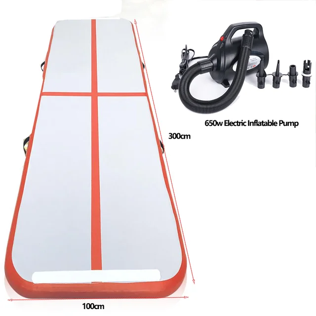 3X1X0.1m Professional Sports GYM Mat Inflatable Air Gym Air Track for ...