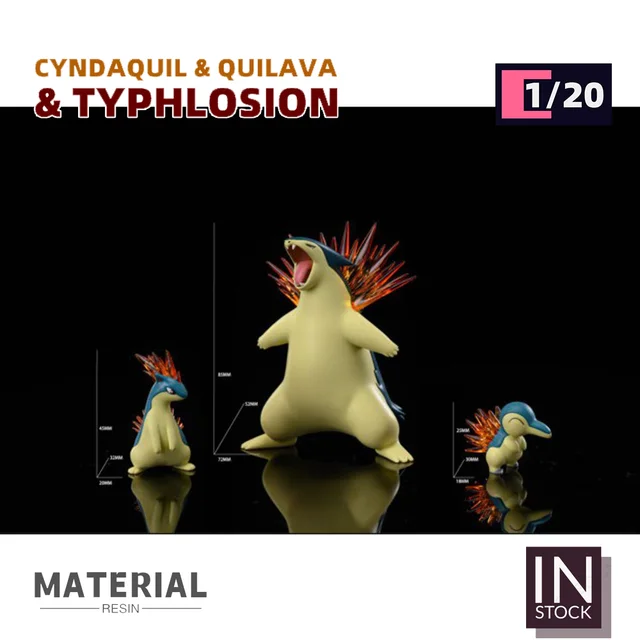 Cyndaquil Quilava Typhlosion