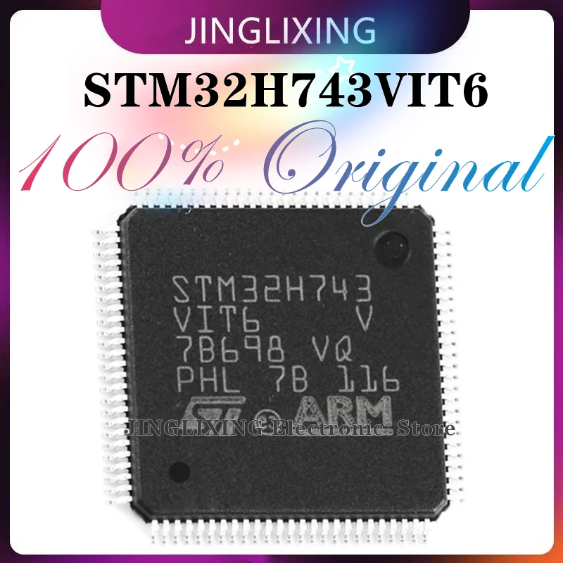 1pcs/lot New Original STM32H743VIT6 STM STM32H STM32H743 STM32H743VI STM32H743VIT MCU LQFP-100