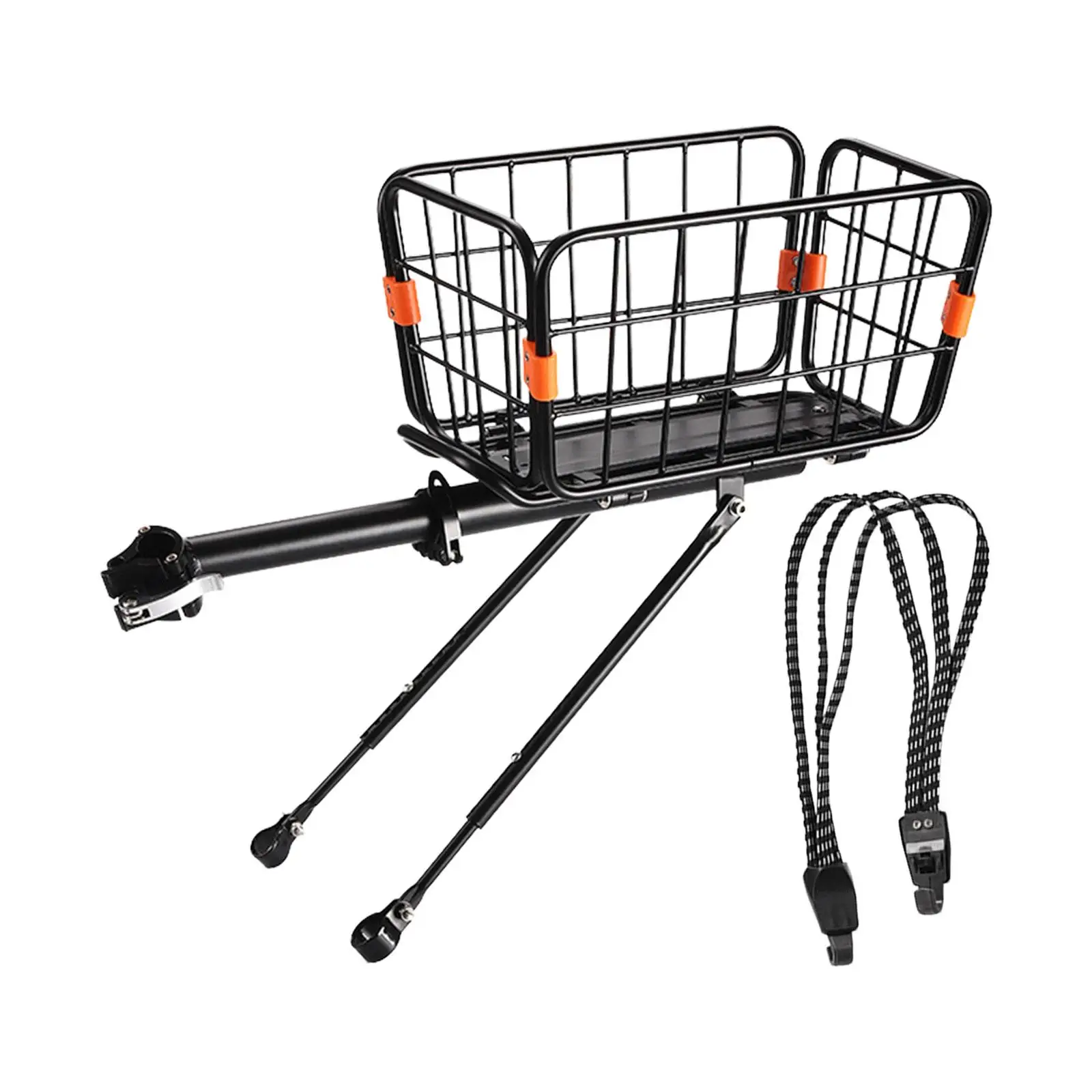 Bicycle-Rear-Carrier-Basket-Bike-Cargo-Rack-Rainproof-Large-Capacity ...