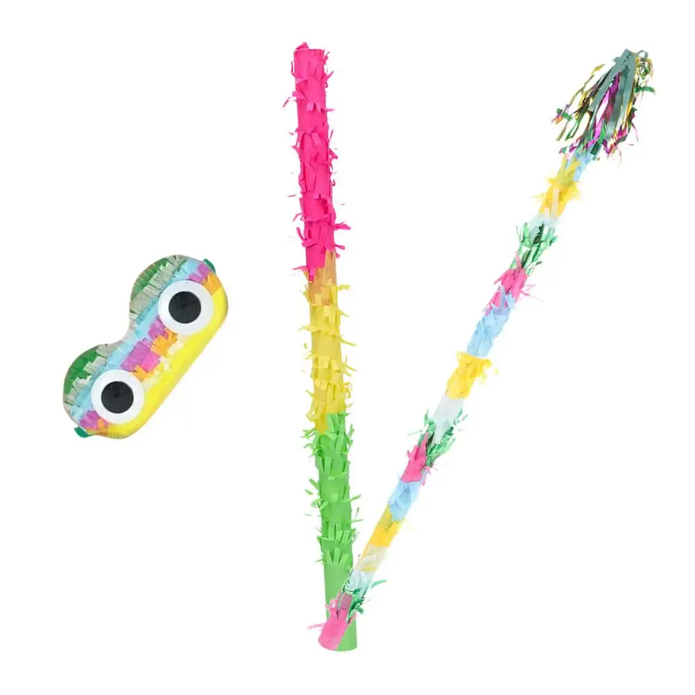 1 set Pinata Stick Set Birthday Party Decoration Plaything Toy For ...