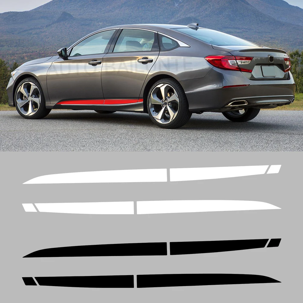 For Honda Accord 2022 Accessories Auto Body Door Side Lower Sport