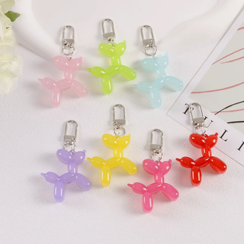 Jelly Dog Balloon Keychain | Balloon Dog Accessories | Balloon Dog Key ...