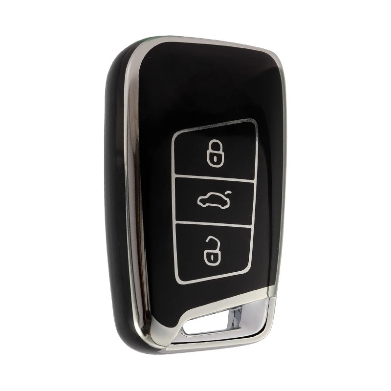 Smart Key Tpu Car Key Case Cover For Volkswagen Vw Taos 2022 Magotan ...