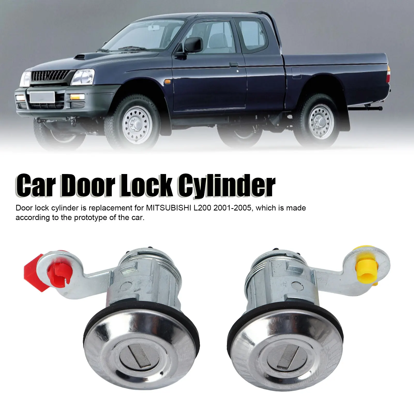 Left Right Door Lock Cylinder With 2 Keys YE05506A Replacement for ...