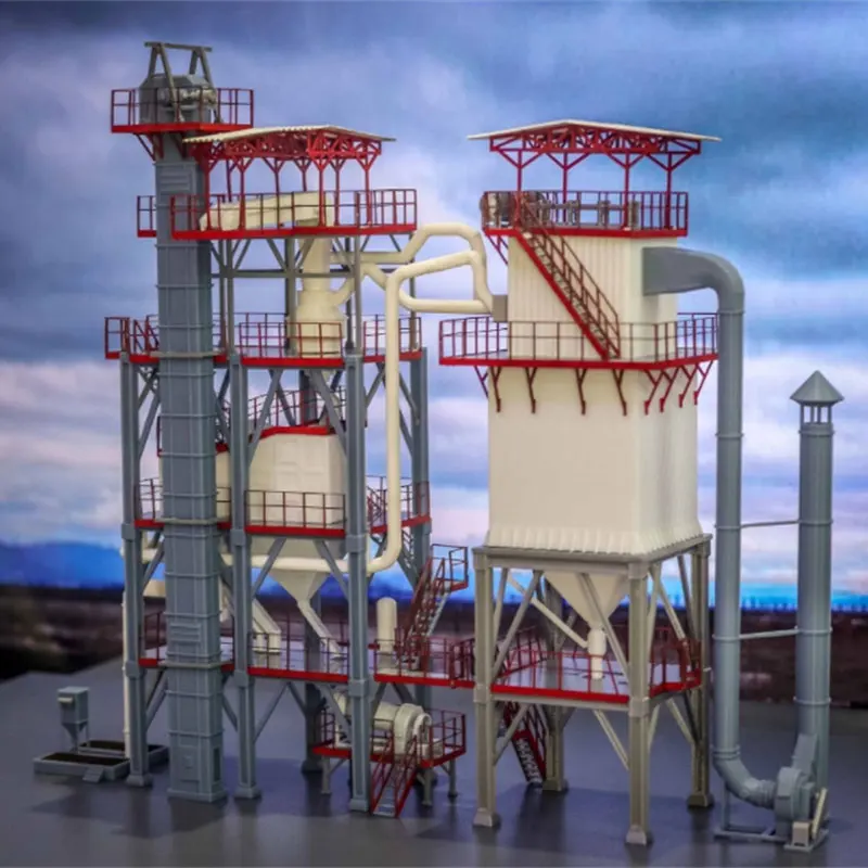 1-87-HO-Scale-Colliery-Processing-Foctory-Model-Miniature-Building ...