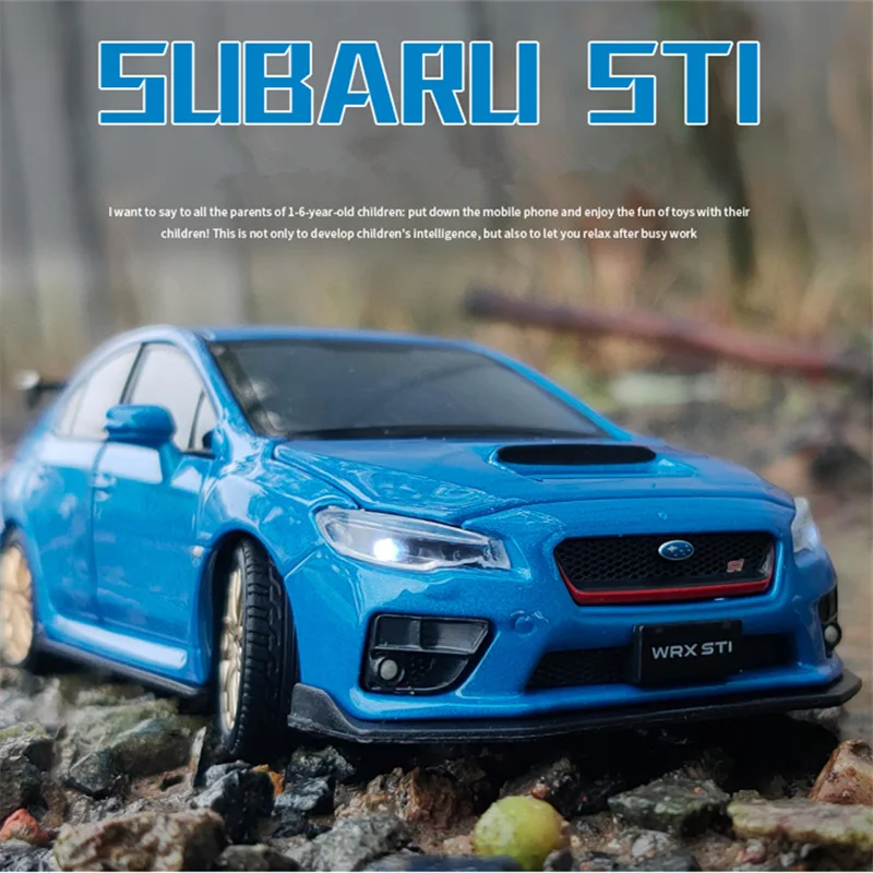Diecast Subaru WRX STI JDM 1:32 Subaru Impreza WRX STI Modified Mini GT ...