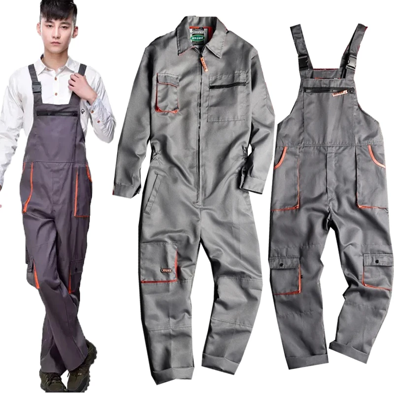 Work-Overall-Uniform-Men-Women-Working-Coveralls-Welding-Suit-Car ...