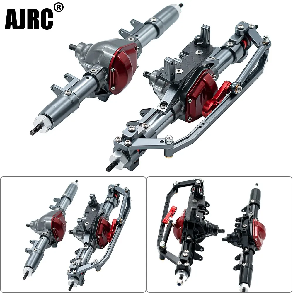 Metal-CNC-Front-Rear-Axle-with-Servo-Base-for-1-10-RC-Rock-Crawler-Car ...